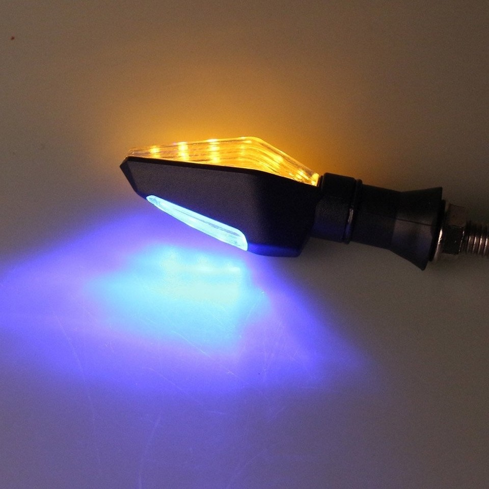 4 LED Turn Signal Kit Dual Sport Enduro Blinker Light Street Legal Dirt ...