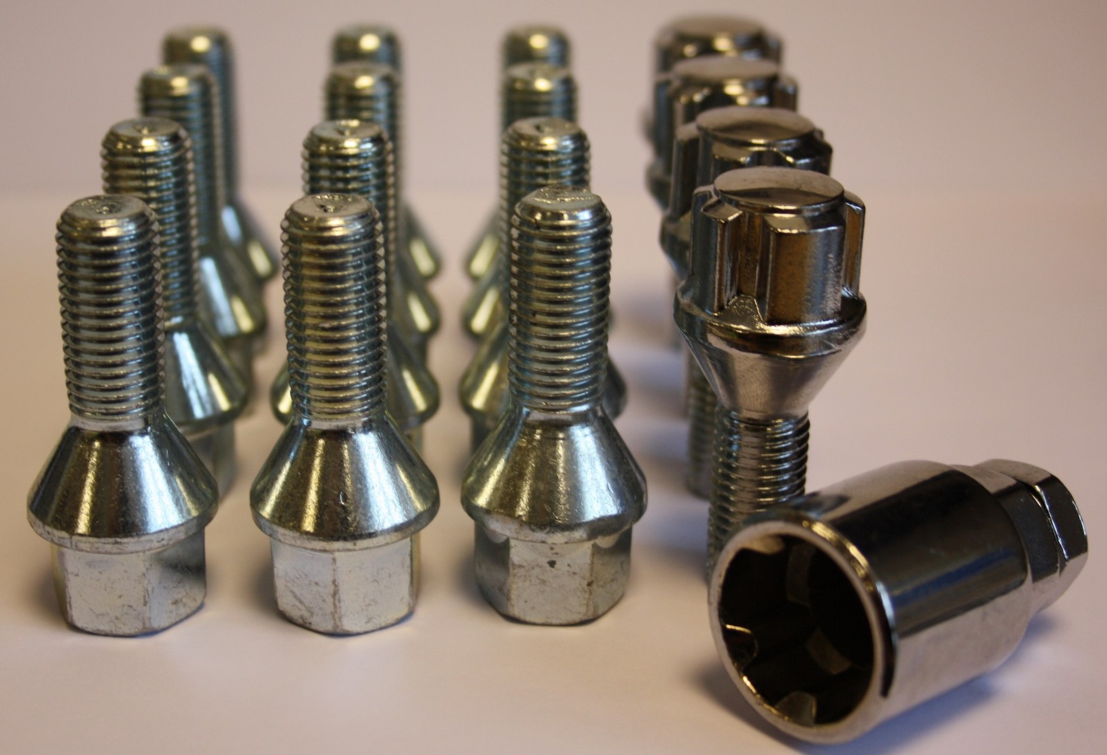 M12 X 1.5 ALLOY WHEEL BOLTS & LOCKING BOLTS FIT VW GOLF MK1 MK2 MK3 ...