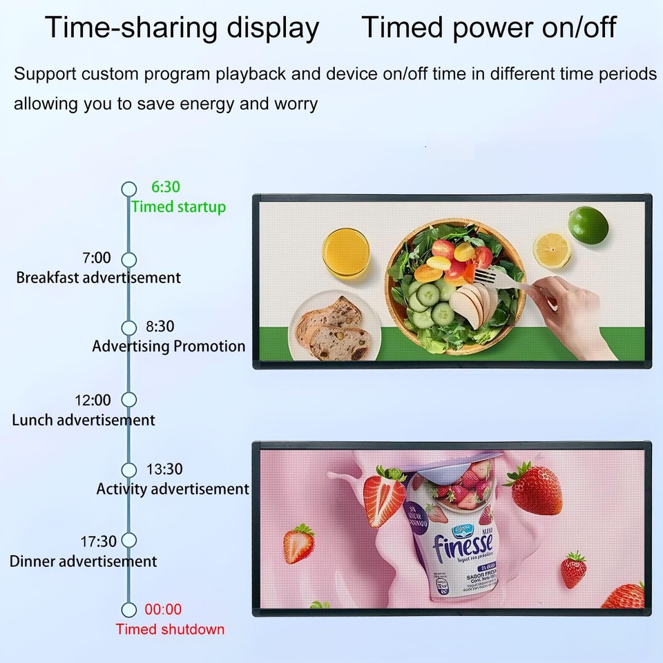 P6 Programmable Scrolling Led Sign Custom Digital Signage Displays ...