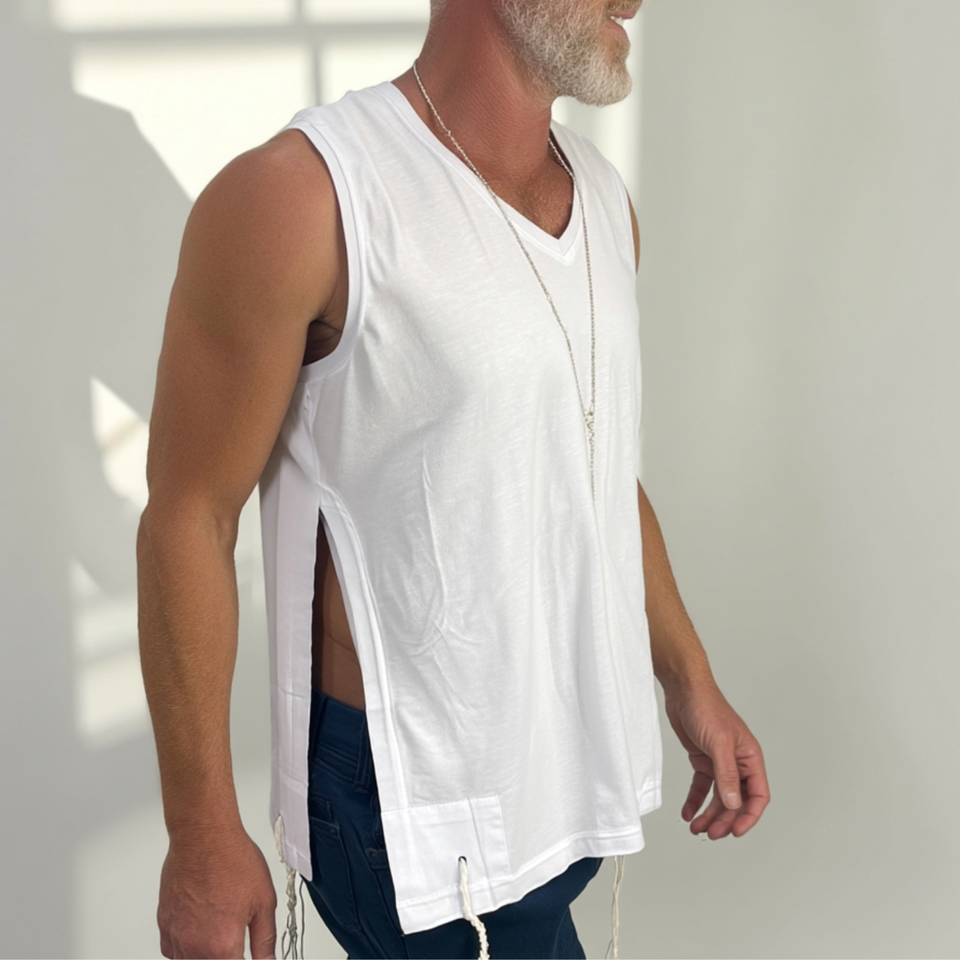 NEW Men Tzitzit T-Shirt Kosher Tzizis -Ashkenazi, Sephardic or Chabad ...