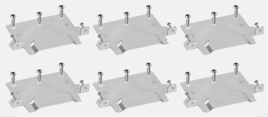 Ikea Skorva Midbeam Bed Monunting Brackets X6 camper conversion ...