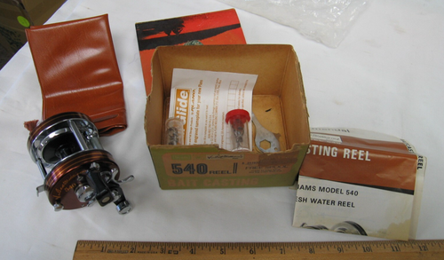 Ted Williams Vintage 540 Bait Casting Reel Unused Original Box | eBay