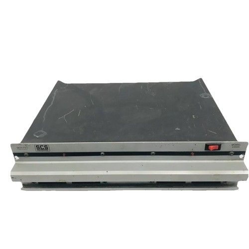 SCS Sound Code Systems Stereo Power Amplifier MOS-FET 2450A VTG ...