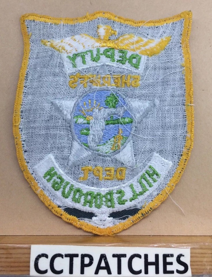 HILLSBOROUGH COUNTY, FLORIDA SHERIFF DEPT (POLICE) SHOULDER PATCH FL | eBay