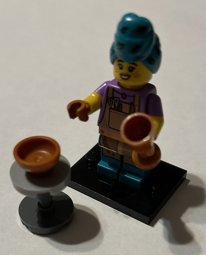 LEGO Potter & Wheel Table Cup Pot #9 Minifigure 71037 SERIES 24 mini ...