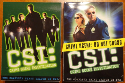 CSI: Crime Scene Investigation - The Complete First &Third Season (12 ...