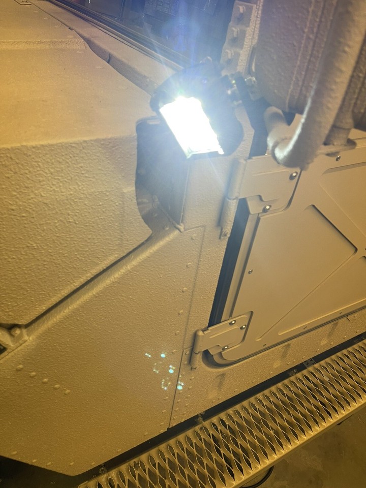 Military Humvee Mirror Mounted Dual Light Kit LED 24V | eBay