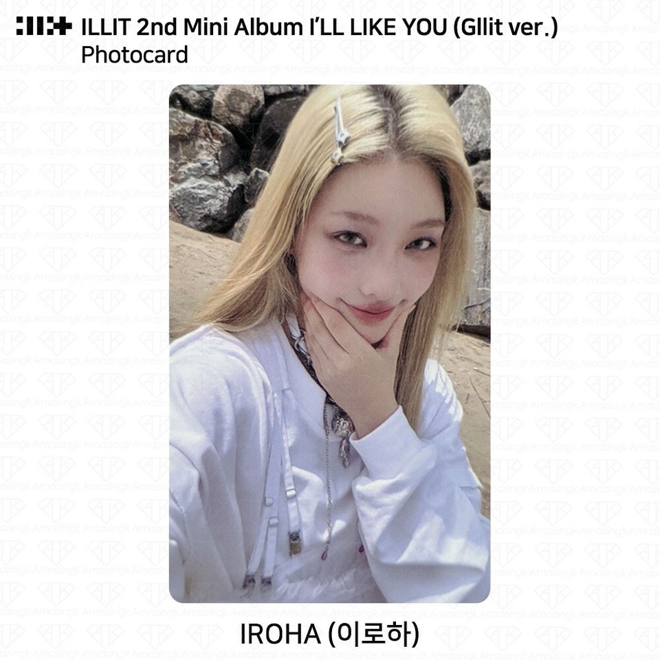 ILLIT 2nd Mini Album I'LL LIKE YOU Gllit Ver To With Between Photocard ...