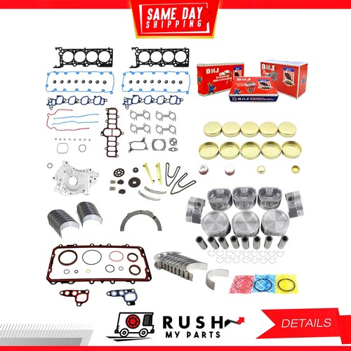 2002 Master Engine Rebuild Kit For Ford F-150 4.6L V8 SOHC 16v DNJ ...