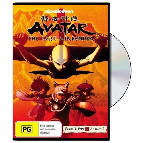 Avatar - The Last Airbender : Book 3 - Fire : Volume 2 (DVD, 2006) PAL ...