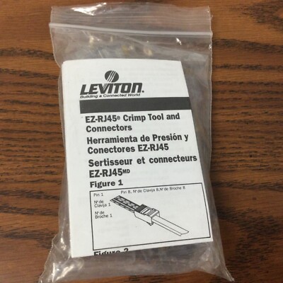 Leviton Building Ez-RJ45 Crimp Connection 50pcs Per Bag (LN57H) | eBay