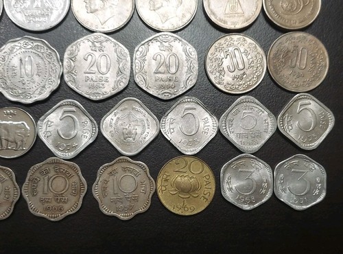 1957-2002 INDIA Anna Rupee Group Lot of 42 Coins Collection | eBay