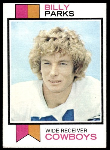 1973 TOPPS BILLY PARKS RC DALLAS COWBOYS #131 | eBay