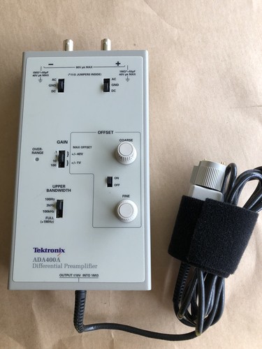 tektronix ADA400A differential preamplifier | eBay
