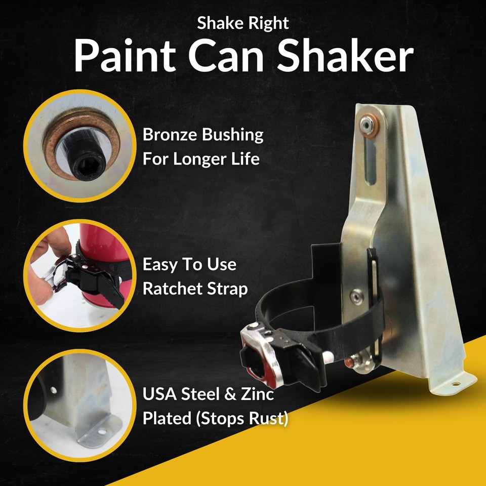 Spray Can Paint Shaker Mixer - Drill Powered Paint Shaker Electric ...
