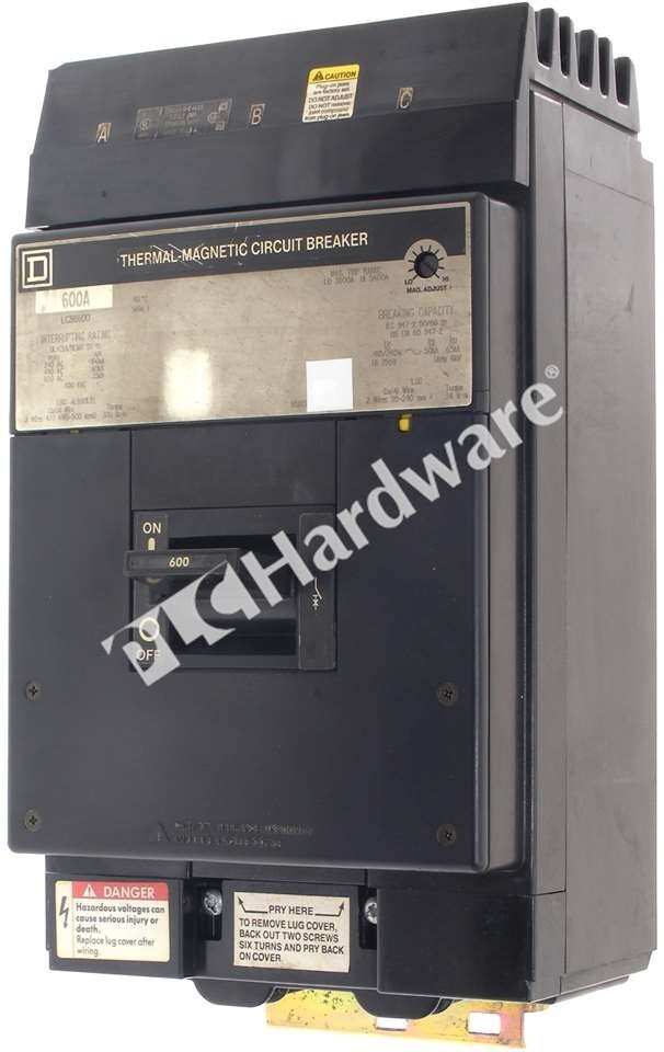 Schneider Electric LC36600 Square D 600A 600V 3-Pole Molded Case ...