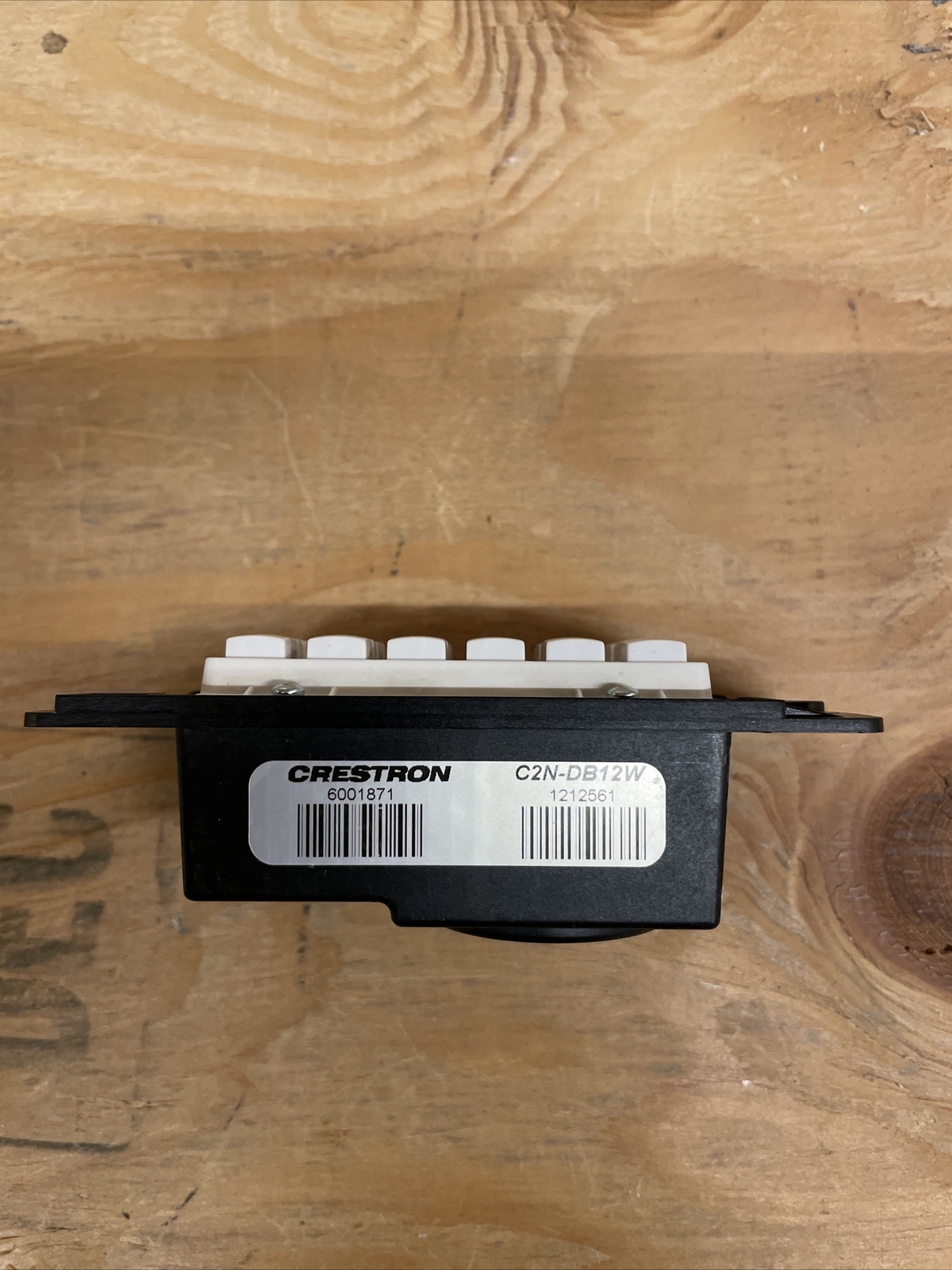 Crestron C2N-DB12W 12 Button White Keypad. Excellent Condition | eBay