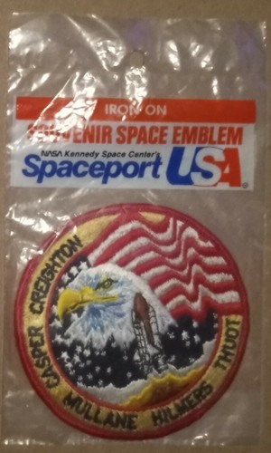 Atlantis STS-36 embroidered Iron on patch | eBay