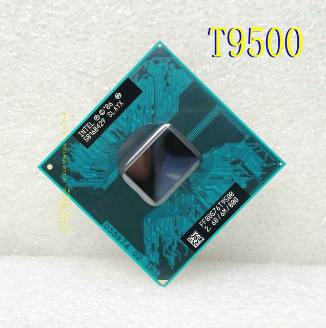Intel Core 2 Duo T9500 2.6GHz Dual-Core (FF80576GG0646M) Processor for ...