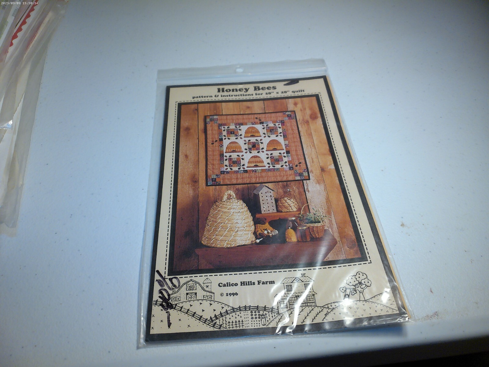 *Calico Hills Farm Vintage Quilt Pattern "HONEY BEES" | eBay