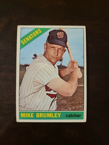 1966 Topps Mike Brumley #29 Washington Senators PR-GD | eBay