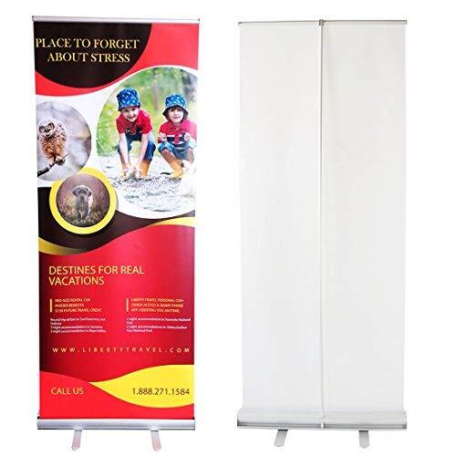 HAITIAN Aluminum Retractable Banner Stand 33x79 for Conference & Trade ...