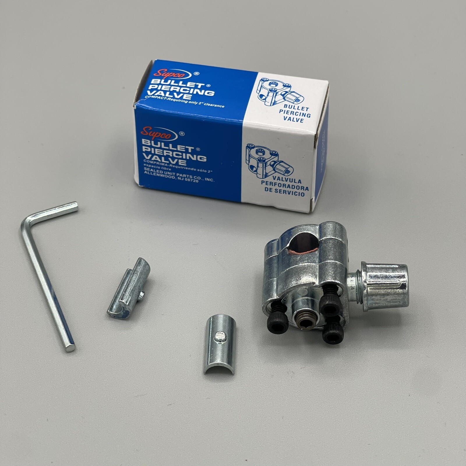 Supco BPV31 Bullet Piercing Valve 3 in 1 Access HVAC 1/4"", 5/16"", 3/8 ...