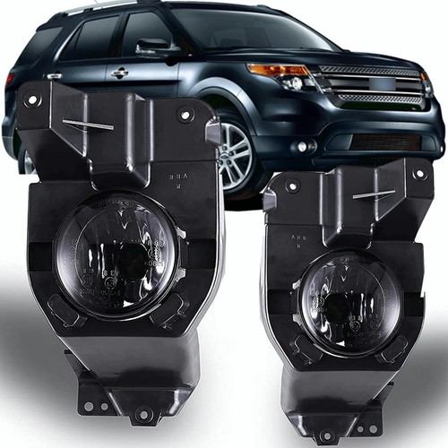Smoke Fog Lights For 2012 2013 2014 2015 Ford Explorer Driving Bumper ...