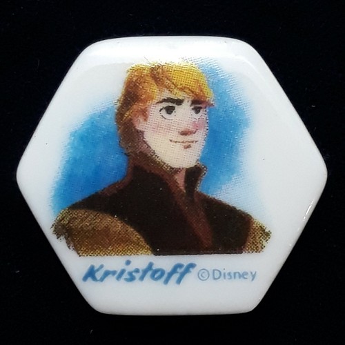 Fève plate en porcelaine Kristoff Disney Reine des neiges Porcelain ...