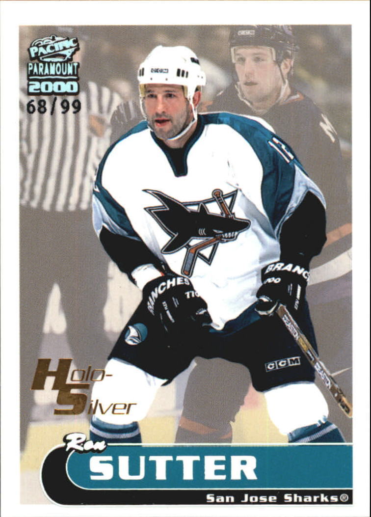 1999-00 Pacific Paramount - Holo-Silver #211 Ron Sutter /99 for sale ...