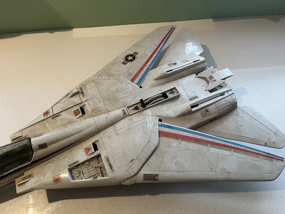 GI Joe Skystriker XP-14F Combat Jet 1983 Vintage Hasbro Classic Toy ...