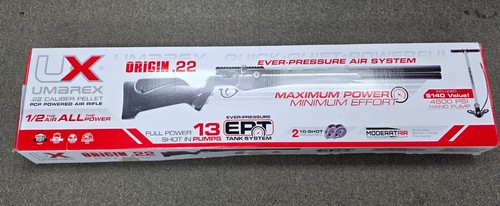Umarex #2251378 Origin PCP .22 Pellet Gun Air Rifle, 1100FPS, w/ Hand ...