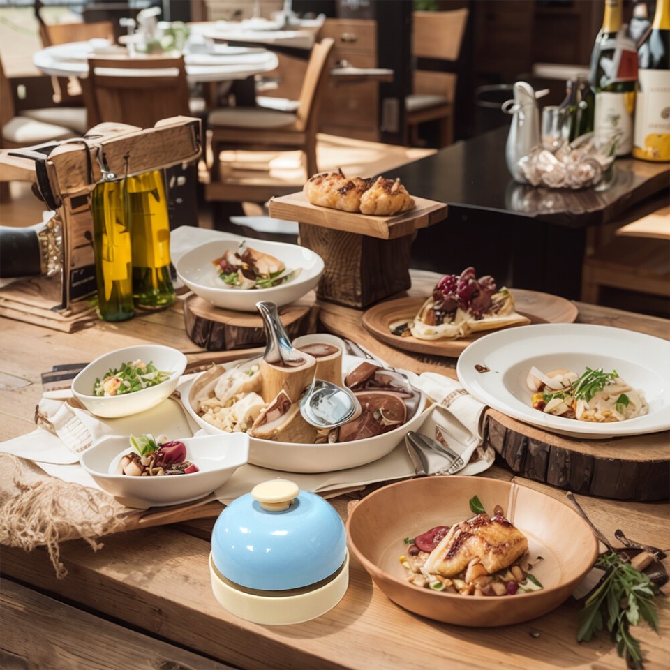 Guests Restaurant Order Bell Bar Counter Ringing Single Bell for Baby ...