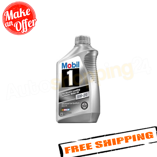 Mobil 1 103008 5W-20 Motor Oil, 1 Quart - Single | eBay