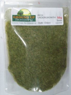 GROUND UP SCENERY STATIC GRASS RICH UNDERGROWTH 5mm 50g | eBay Australia