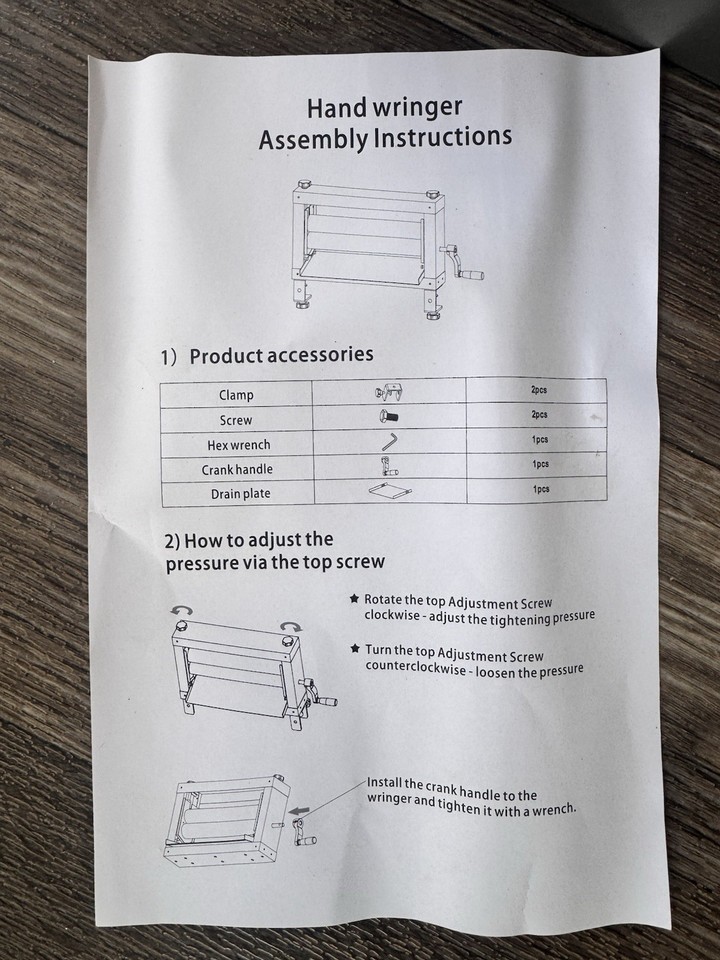 Laundry Wringer Mangle - New in Box | eBay UK