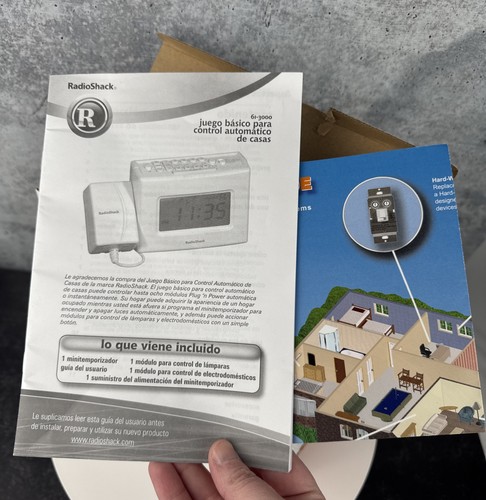 RadioShack Plug 'n Power Home Automation Starter Kit 61-3000 New Open ...