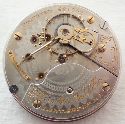 18s HAMILTON GRADE 926 17 JEWEL OPEN FACE POCKET WATCH MOVEMENT | eBay