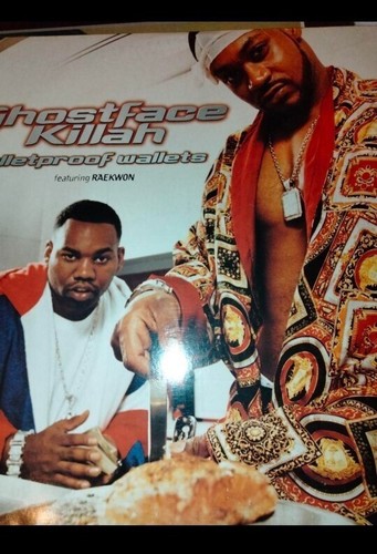 GHOSTFACE KILLAH BULLETPROOF WALLETS wu-tang eminem nas jay-z dr.dre | eBay
