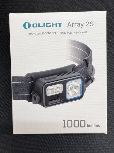 Olight Array 2S Black Headlamp with Headband & Battery Pack, 1000 Lumens *NEW* | eBay