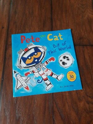 Pete the Cat: Out of This World by James Dean 30 sticker book NEW ...