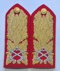 New Iranian Army General GOLD on RED Blazer Epaulettes Shoulder Boards ...