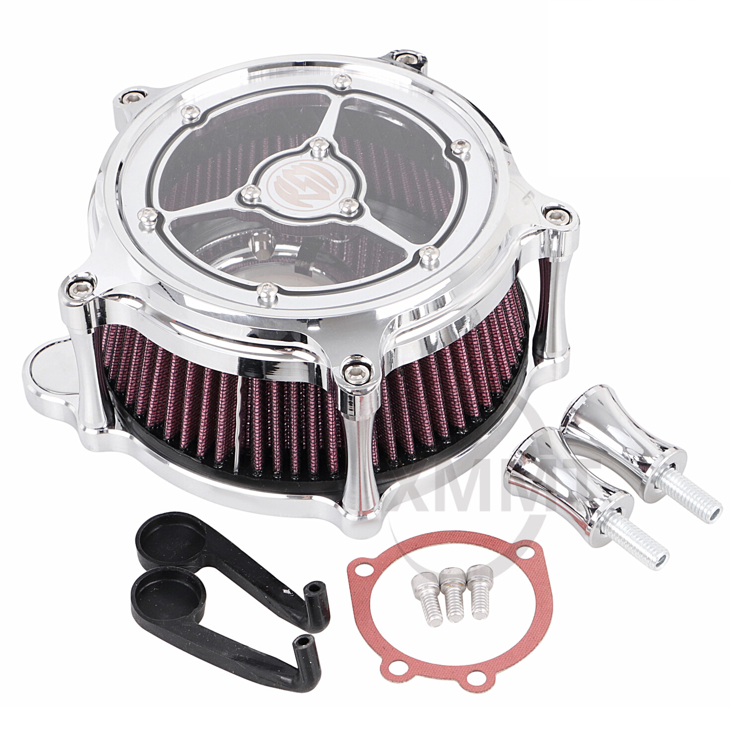 For Harley Heritage Softail Classic FLSTC Road Glide Air Cleaner Intake ...