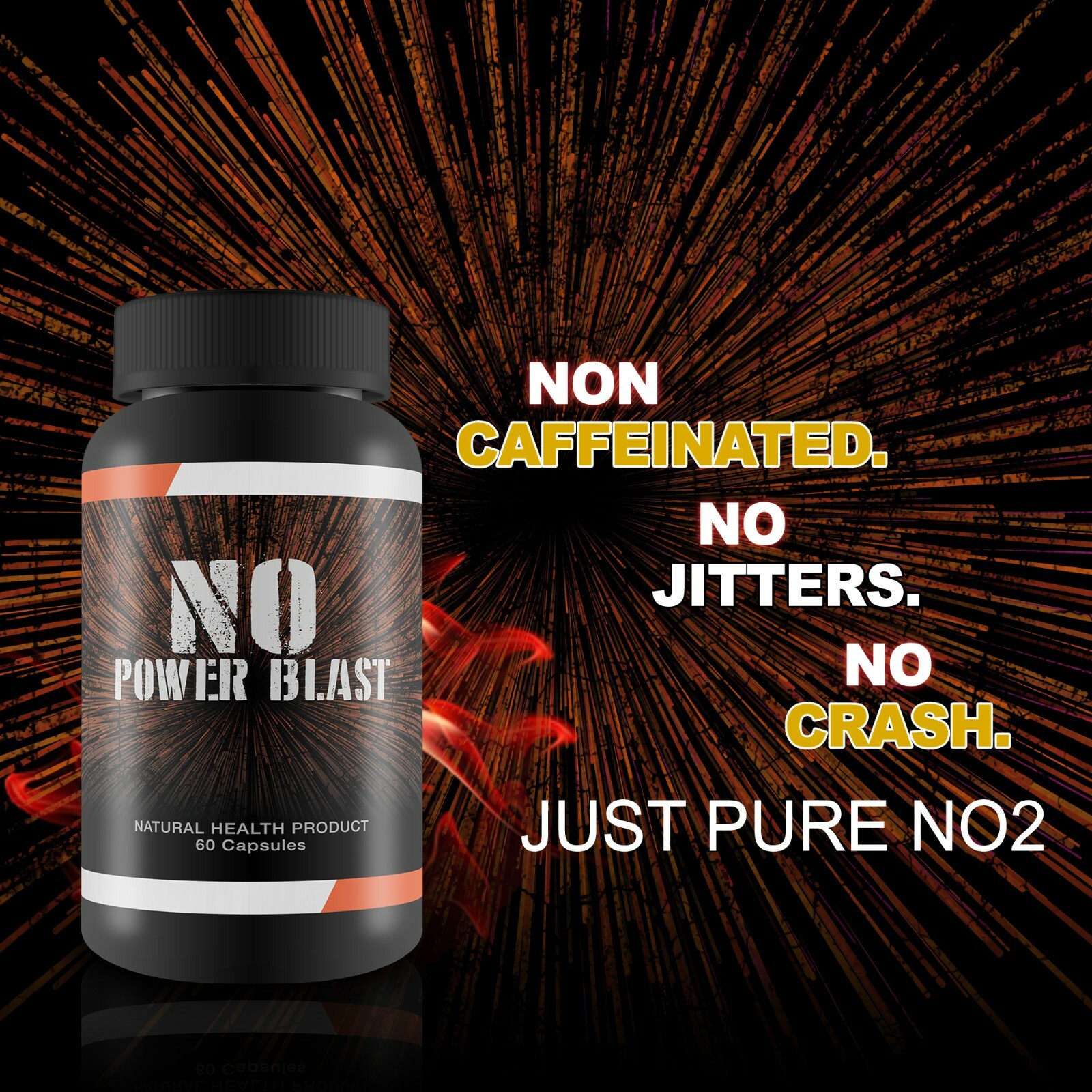 NO Power Blast - Nitric Oxide Booster to Improve Athletic Performance ...