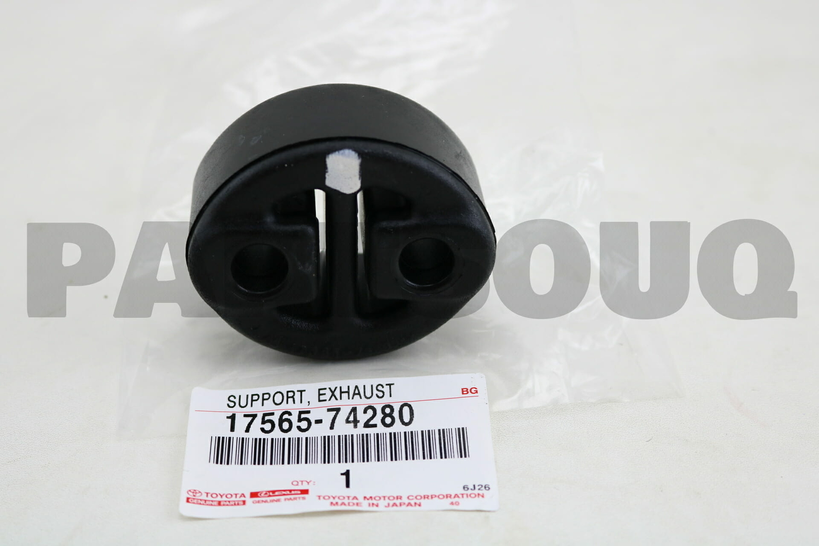 1756574280 Genuine Toyota SUPPORT, EXHAUST PIPE, NO.1 17565-74280 | eBay