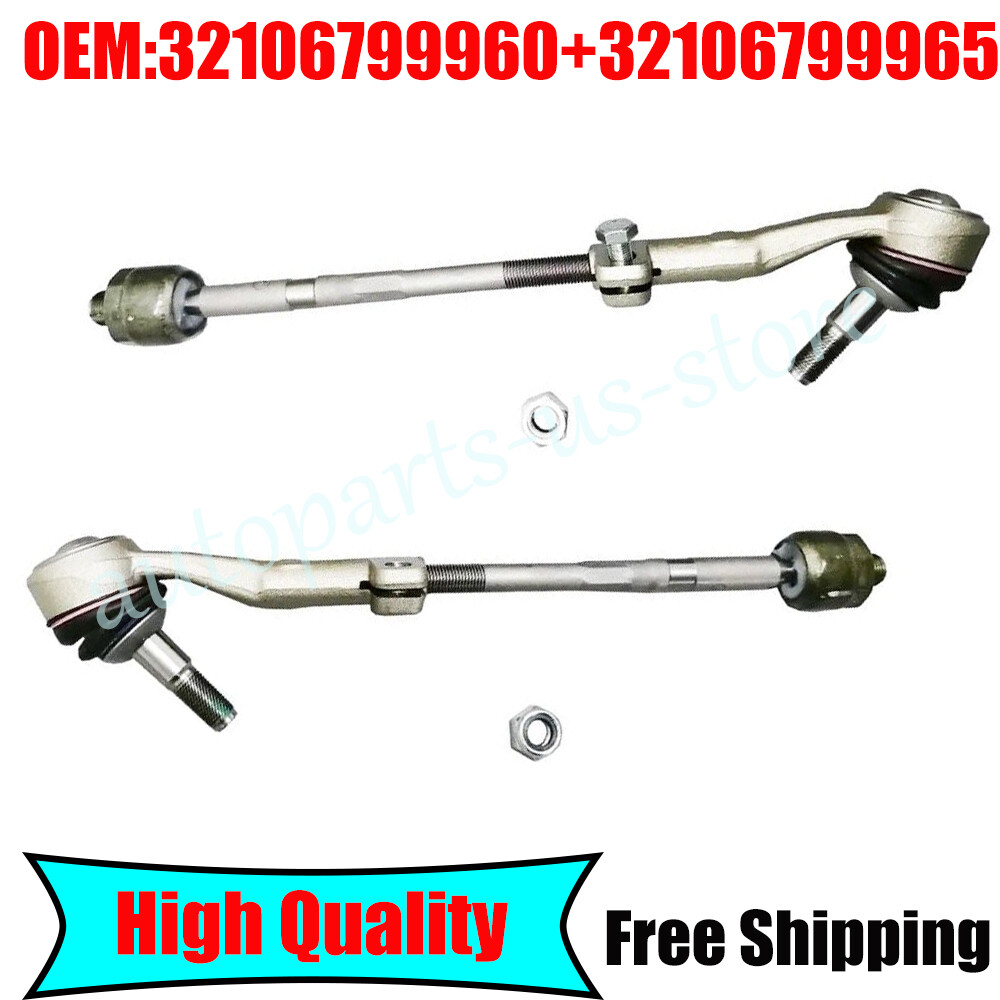 Right&Left Inner Outer Tie Rod Ends Assembly Set For BMW 335i 340i 428i ...