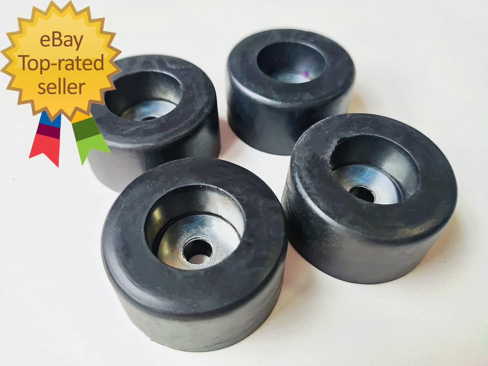 Air Compressor Rubber Feet Foot Mount Vibration Pads Set of 4 | eBay