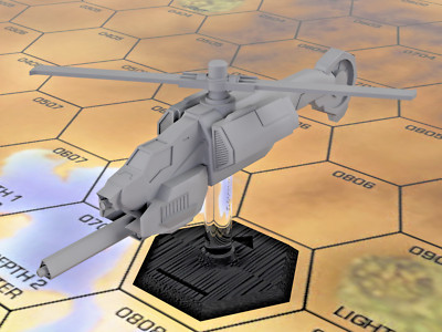 Yellow Jacket VTOL | 6mm 1:285 Scale Vehicle | Battletech Miniature | eBay