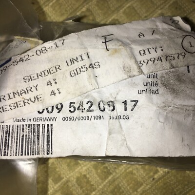 Genuine MERCEDES Sender unit 0095420817 New OEM | eBay