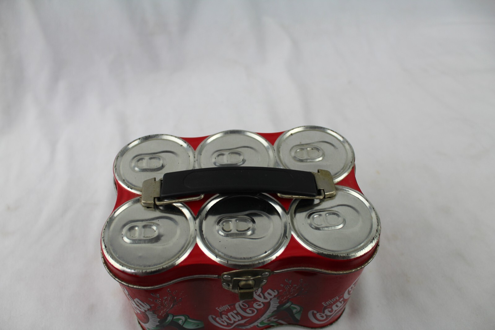 Vintage Coca-Cola COKE 6-Pack Cans Collectible Tin 1998 Great Condition ...